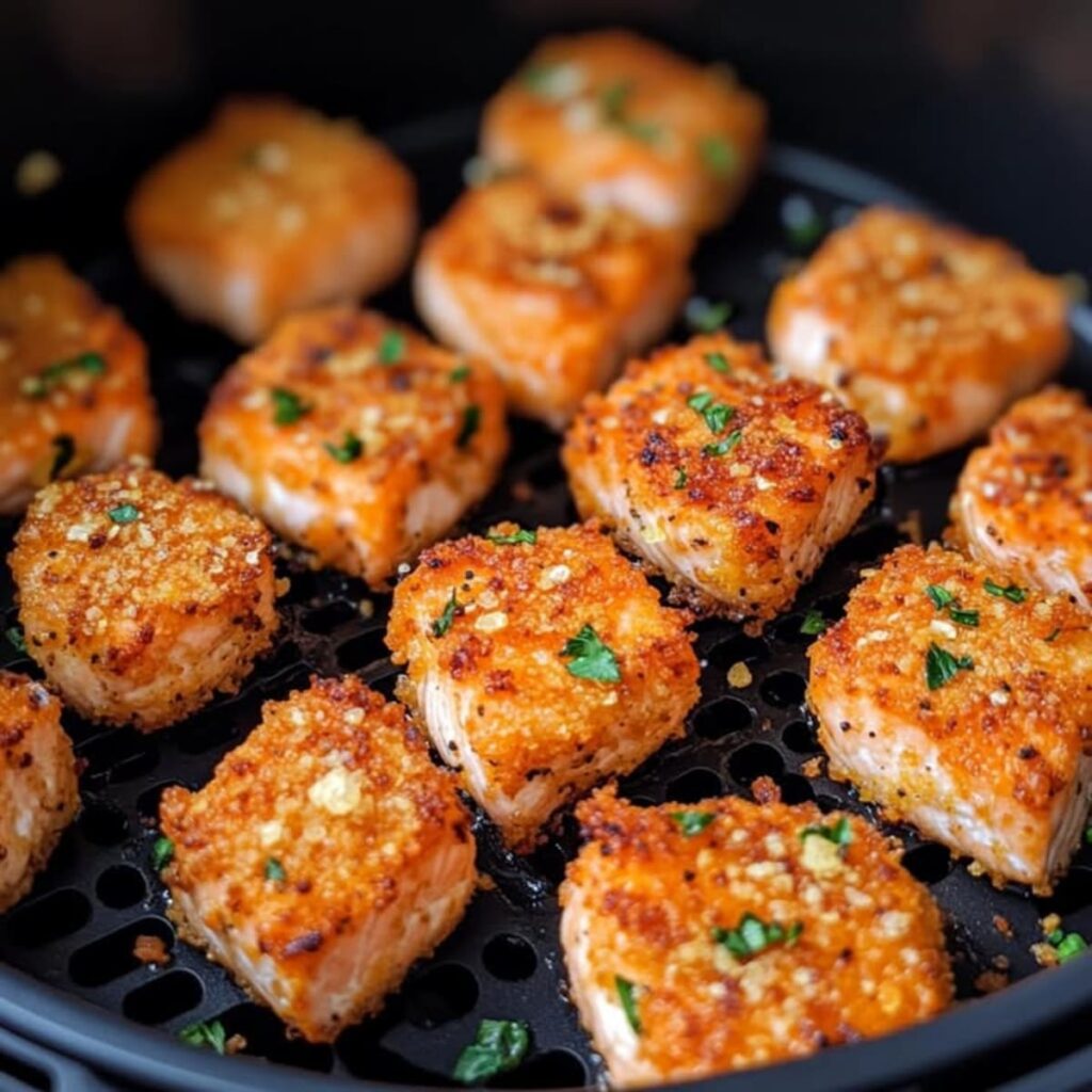 Recette irrésistible : Bouchées de Saumon Croustillantes à la Friteuse ...