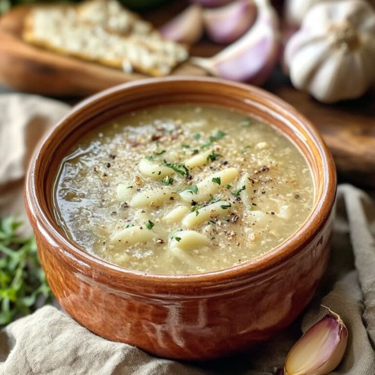 Découvrez la Recette Incontournable de la Soupe à l'Ail Française : Un ...