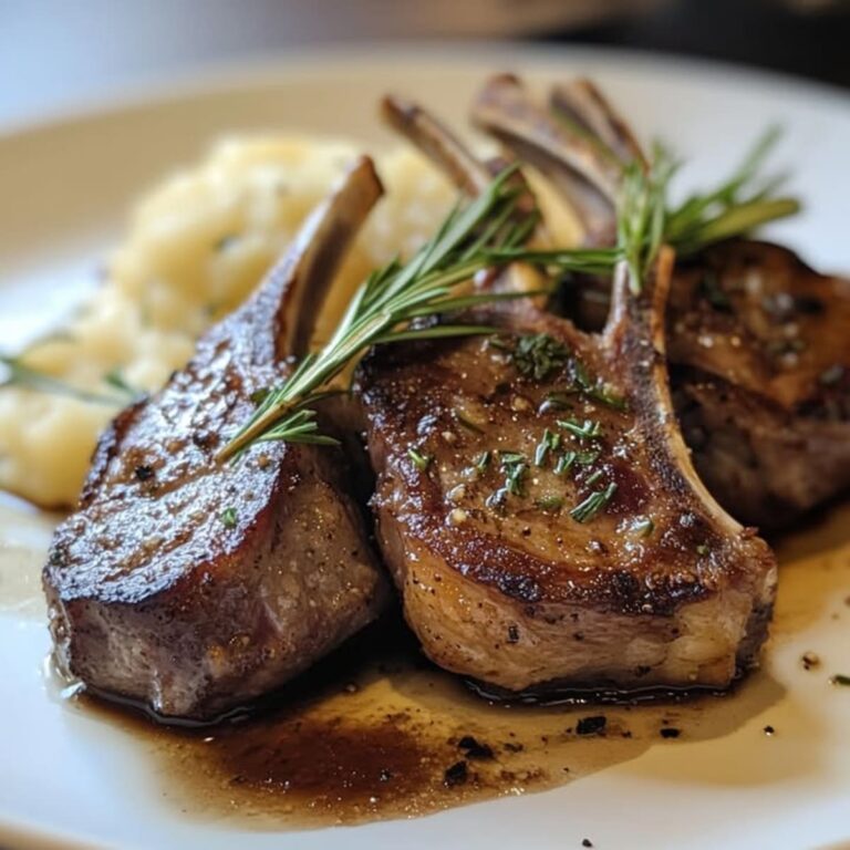 Épatez vos convives avec des Côtelettes d'Agneau Saisies au Romarin et ...