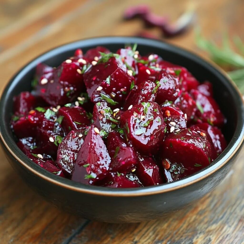 Boostez votre repas avec notre irrésistible Salade de Betteraves ...