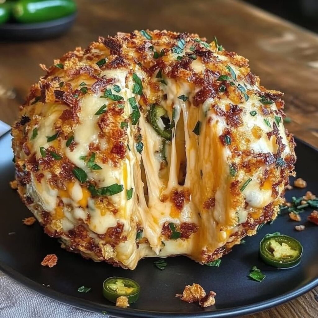 Recette irrésistible de Boule de Fromage au Piment Jalapeño : Un Délice ...