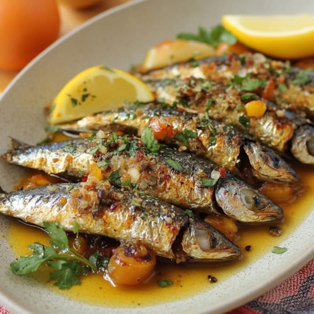 Sardines au Four Méditerranéennes : Recette Facile pour un Festin Sain ...