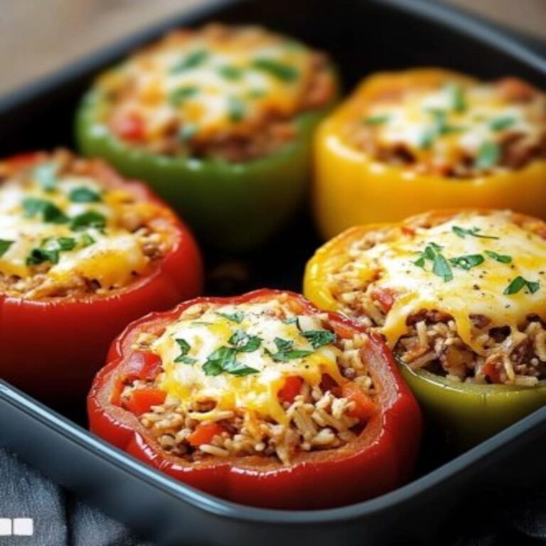 Poivrons Farcis : Délice Coloré et Savoureux ! Recettes Pompettes