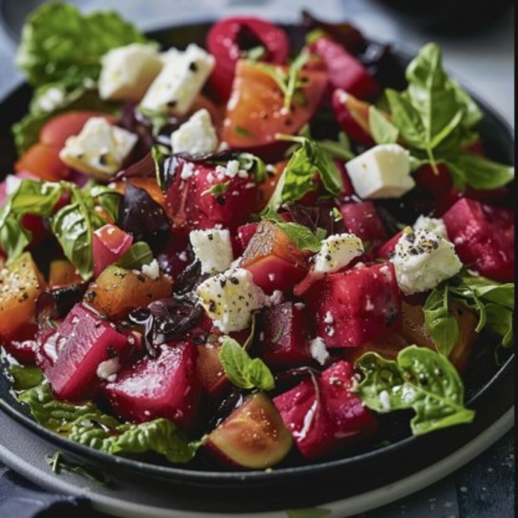 Boostez votre repas avec cette Salade Feta! Recettes Pompettes