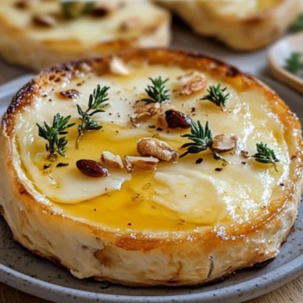 Délicieux Camembert Rôti au Miel Facile Recettes Pompettes