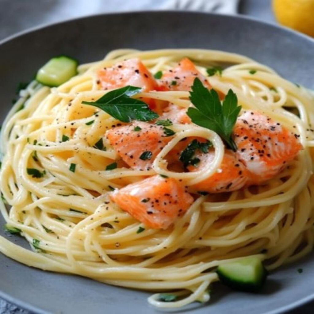 Délicieux Spaghetti au Saumon Fumé ! Recettes Pompettes