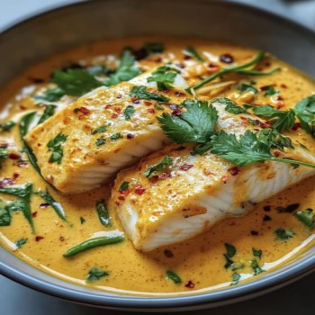 Curry de Poisson Blanc : Évasion Exotique ! Recettes Pompettes