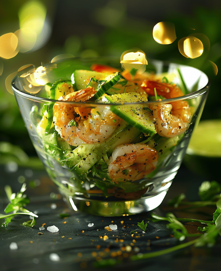 Recette Verrine Crevettes Avocat Facile et Savoureuse Recettes Pompettes