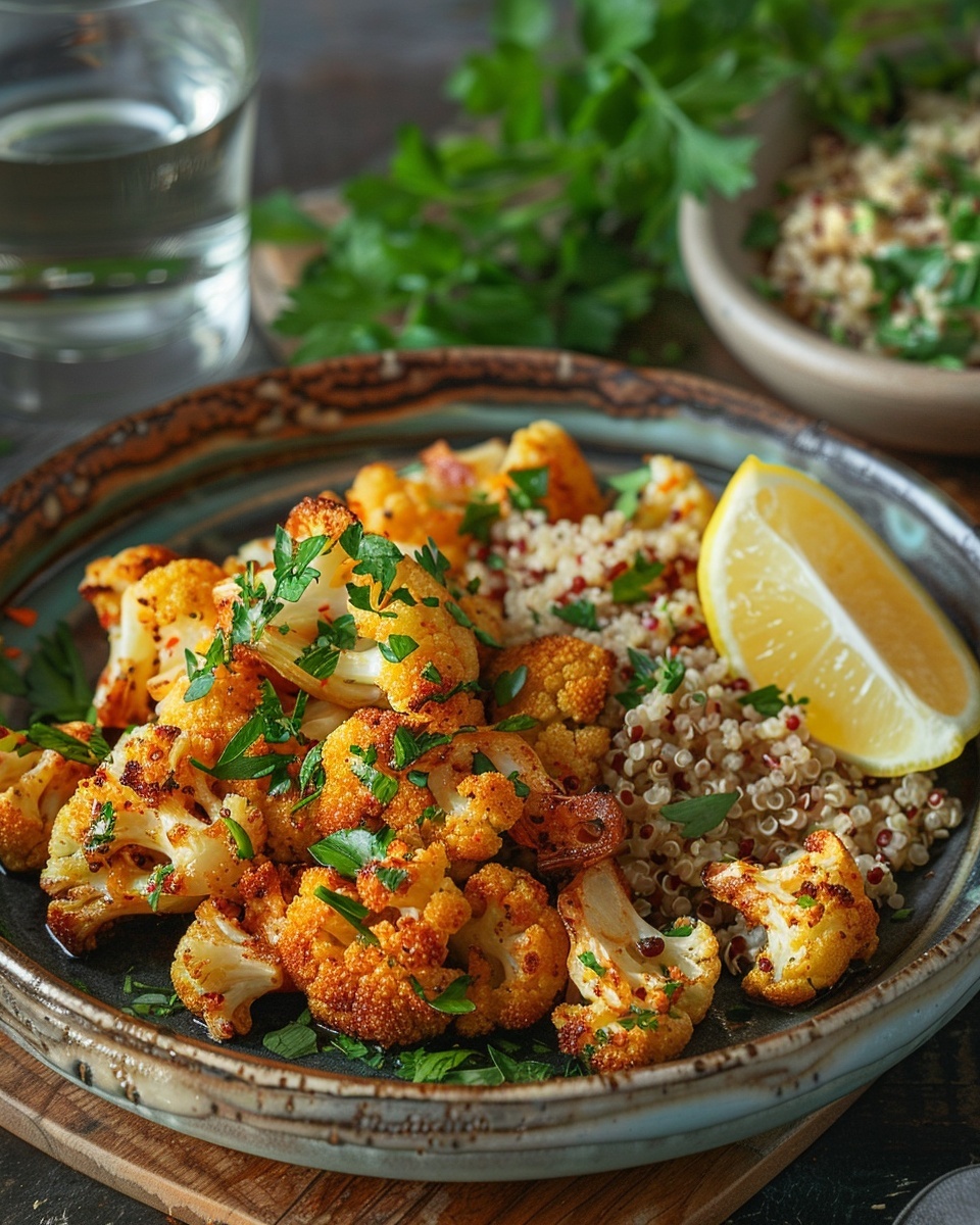 Recette de Chou-fleur rôti aux épices : un plat savoureux et sain ...